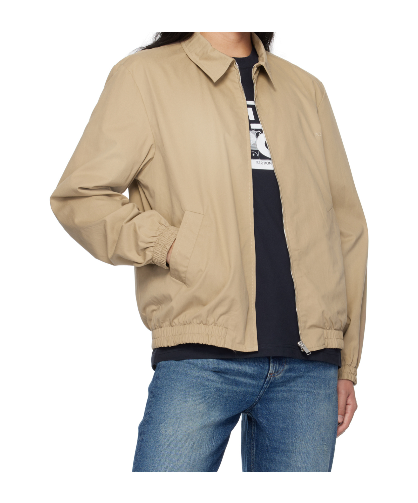 A.P.C. A.P.C. Gilbert Jacket with Embroidered Logo